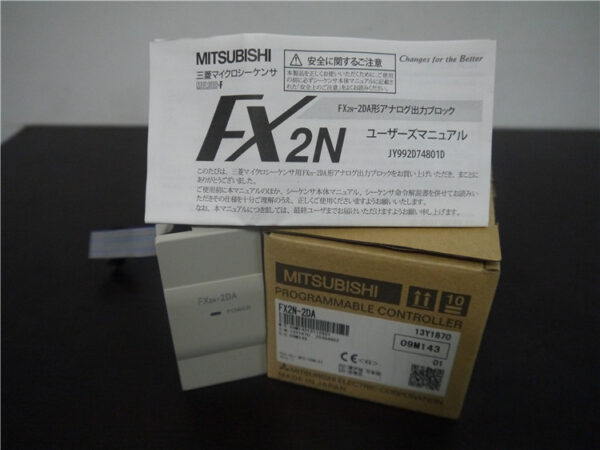 PLC MODEL:FX2N-2DA [MITSUBISHI] analog output 2 channal - www.overwin.co.th
